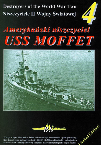 Profile Morskie N-4 Amerykański niszczyciel USS MOFFET