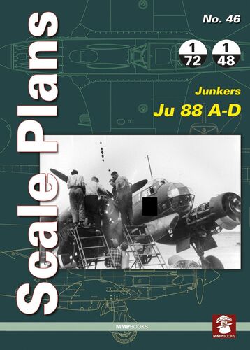 MMP Books SC46 Scale Plans - Junkers Ju 88 A-D