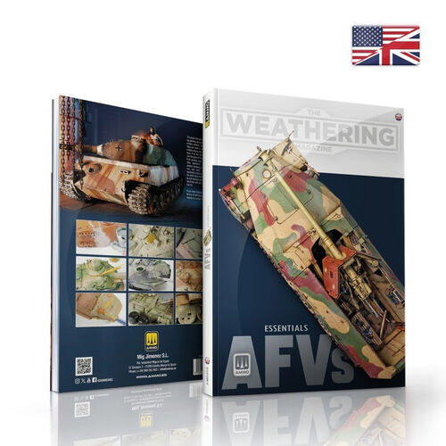 AMMO of Mig Jimenez 6318 The Weathering Magazine AFVs Essentials (English)