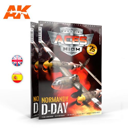 AK-Interactive 2933 Aces High Magazine Issue 16 Normandy D-Day