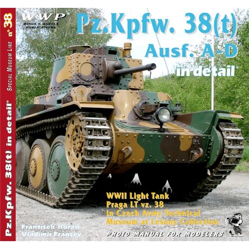 WWP R038 Pz. Kpfw. 38(t) Ausf. A-D in Detail