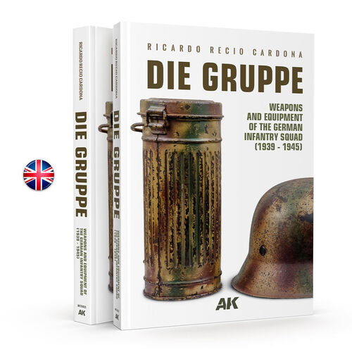 AK-Interactive 130025 Die Gruppe - Weapons And Equipment Of The German Infantry Squad (1939-1945)