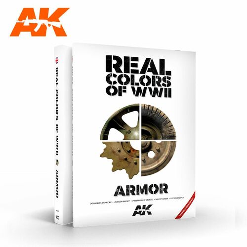 AK-Interactive 299 REAL COLORS OF WWII ARMOR - New 2nd Extend & Updated Version