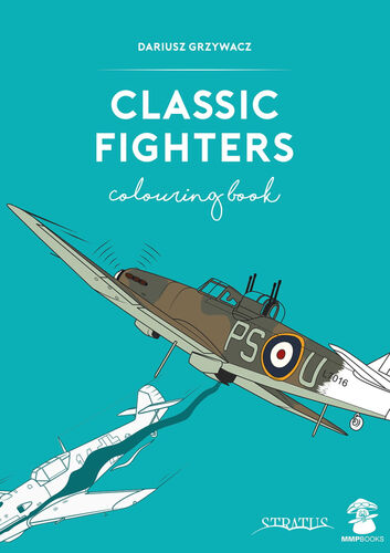 Stratus COL1 Classic Fighters Colouring Book