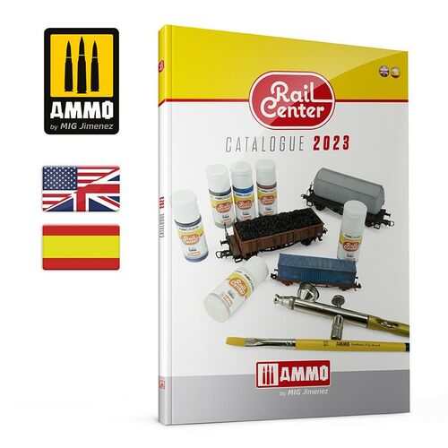 AMMO of Mig Jimenez R8305 Rail Center: Catalogue 2023