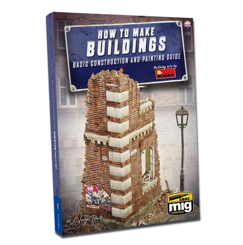 AMMO of Mig Jimenez 6135 How to Make Buildings - Basic Construction and Painting Guide