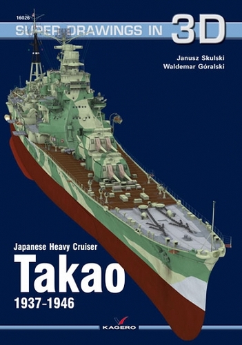 Kagero K3D-16026-EN 26 - Japanese Heavy Cruiser Takao 1937-1946