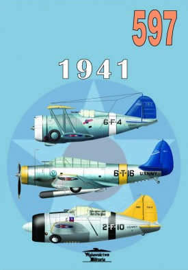 Militaria 597 1941 - Malowanie I Oznakowanie Samolotów USN, USMC, USCG 1939-1941