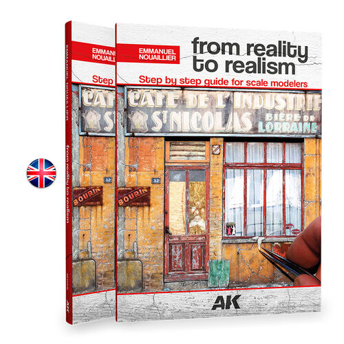 AK-Interactive 130018 From Reality To Realism - Step By Step Guide For Scale Modelers (English)