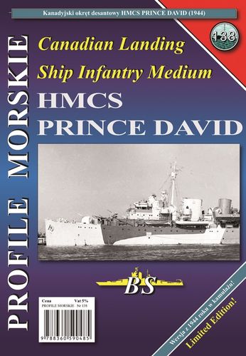 Profile Morskie 138 Kanadyjski okręt desantowy HMCS PRINCE DAVID (1944)