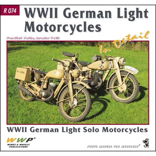 WWP R074 WWII German Solo Motorcycles in Detail
