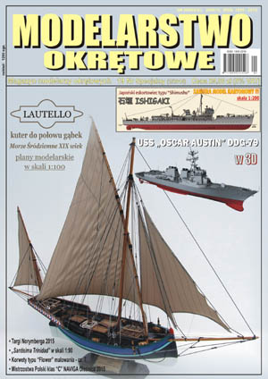 Modelarstwo Okrętowe SPEC19 Modelarstwo Okrętowe nr 19 1-2015 kuter "Lautello", eskortowiec "Shimushu" i USS "Oscar Austin"