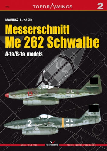 Kagero TD-7002-EN+PL 02 - Messerschmitt Me 262 Schwalbe