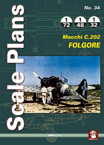 MMP Books SC34 Scale Plans - Macchi C.202 Folgore