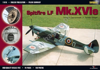 Kagero TS-11016 16 - Spitfire LF Mk.XVIe (Brak kalkomanii!)