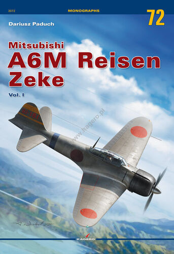 Kagero MON-3072-EN 72 - Mitsubishi A6M Reisen Zero Vol. I (English)