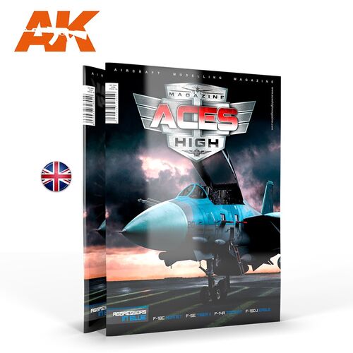 AK-Interactive 2941 ACES HIGH ISSUE 19 Agressors in Blue (EN)