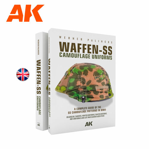 AK-Interactive 130008 Waffen-SS Camouflage Uniforms By Werner PalinckX ENG