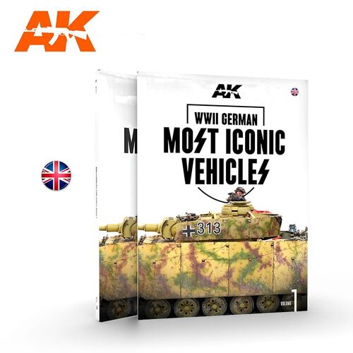 AK-Interactive 514 WWII German Most Iconic SS Vehicles. Volume 1