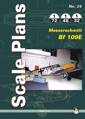 MMP Books SC24 Scale Plans - Messerschmitt Bf 109E