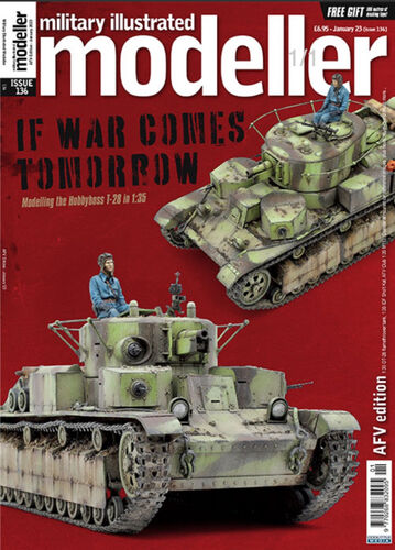 ADH Publishing MIM136 Military Illustrated Modeller (issue 136) January 2023 (AFV Edition)