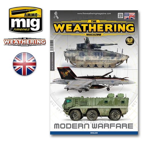 AMMO of Mig Jimenez 4525 The Wathering Magazine Issue 26 MODERN WARFARE (English)