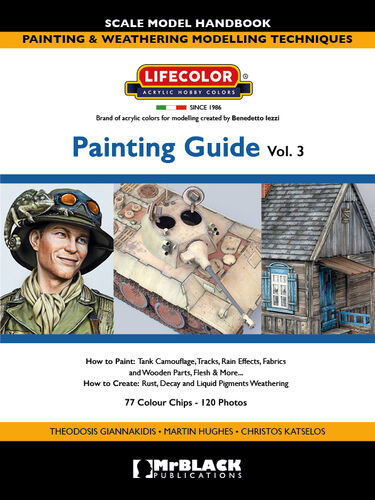 Mr Black Publications LCPG03 Lifecolor Painting Guide Volume 3 - Painting & Weathering Modelling Techniques