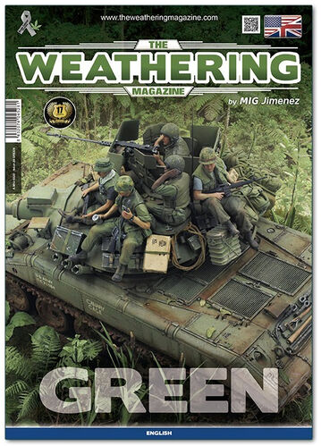 AMMO of Mig Jimenez 4528EN The Weathering Magazine 29 - Green (English)