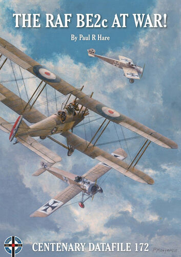 Albatros Productions WSDA172 RAF BE.2c at War! by P.R.Hare (Centenary Datafile 172)
