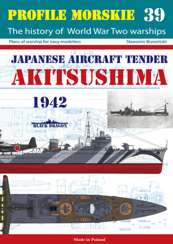 Profile Morskie 39 Japoński tender lotniczy AKITSUSHIMA