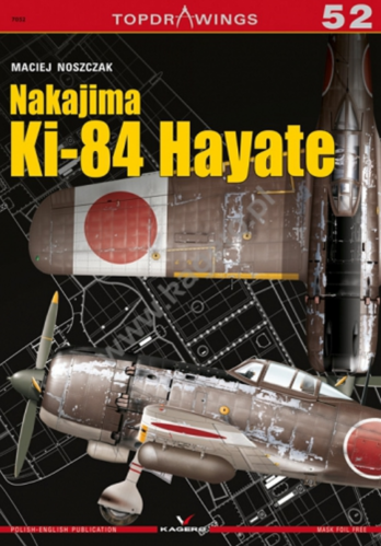 Kagero TD-7052-EN+PL Nakajima Ki-84 Hayate
