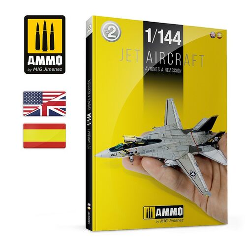 AMMO of Mig Jimenez 6147 1/144 JET AIRCRAFT (Multilingual)