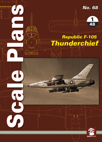 MMP Books SC68 Scale Plans - Republic F-105 Thunderchief