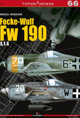 Kagero TD-7066-EN+PL Focke-Wulf Fw 190 S, F, G models