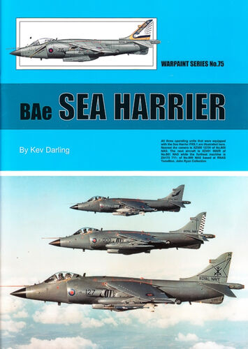 Warpaint Books Limited BAe Sea Harrier by Kev Darling (Warpaint Series No.75)