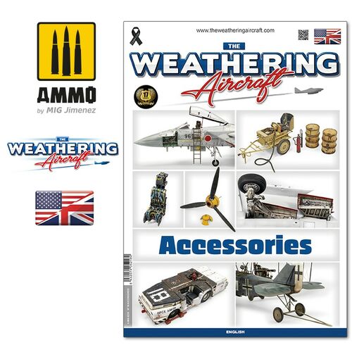 AMMO of Mig Jimenez 5218 The Weathering Aircraft Issue 18. ACCESSORIES (English)