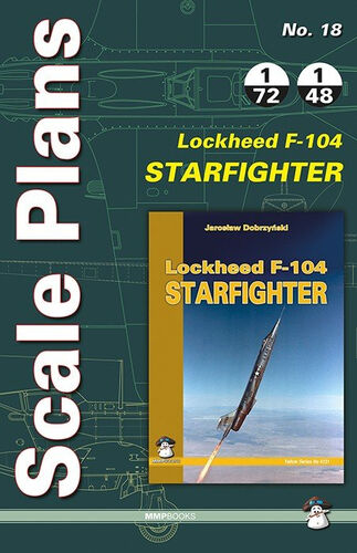MMP Books SC18 Scale Plans - Lockheed F-104 Starfighter