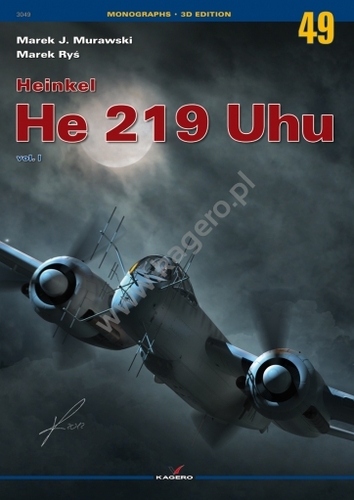 Kagero MON-3049-EN 49 - Heinkel He 219 Uhu