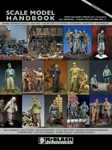 Mr Black Publications TC11 Military WWII Forces in 1/35 Scale - All Mediums - Theme Collection Volume 11