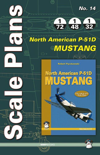 MMP Books SC14 Scale Plans - North American P-51D Mustang