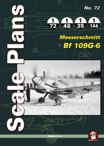 MMP Books SC72 Scale Plans - Messerschmitt Bf 109G-6