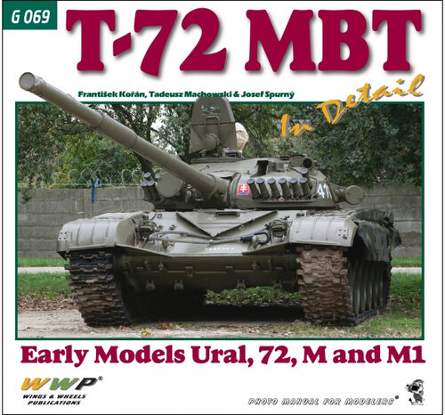 WWP G069 T-72 MBT In Detail - Early Models Ural, 72, M And M1