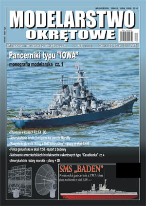 Modelarstwo Okrętowe Modelarstwo Okrętowe nr.63 "Pancerniki typu "Iowa"