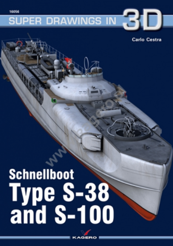 Kagero K3D-16056-EN Schnellboot Type S-38 and S-100