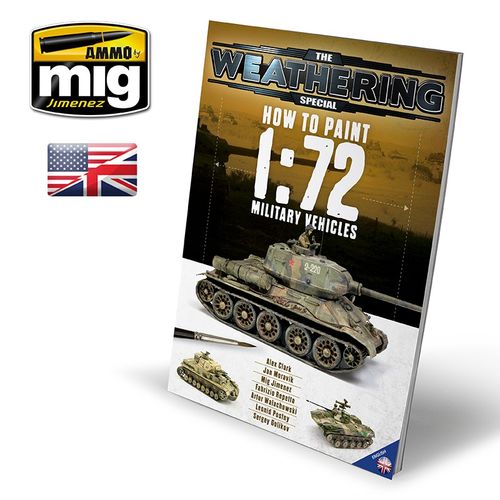 AMMO of Mig Jimenez 6019 How to Paint 1:72 Military Vehicles (english)
