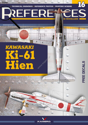 Kagero REF-25016 25016 Kawasaki Ki-61 Hien