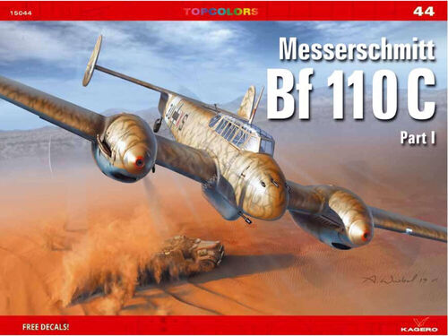 Kagero TC-15044 Messerschmitt Bf 110 C Part I (Polish And English, Decals Included)
