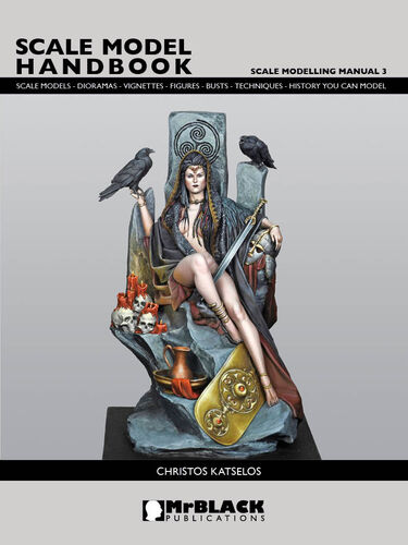 Mr Black Publications SMM03 How to Paint a Female Fantasy Figure in Exquisite Detail with Acrylics & Liquid Pigments - Scale Modelling Manual Vol.3