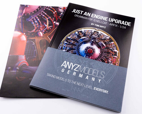 Anyz Model Accessories PB001 Just An Engine Upgrade (Paper Book Including A3 Poster)