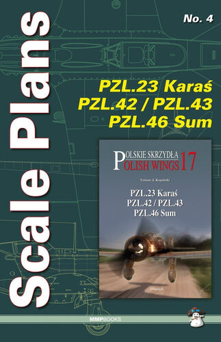 MMP Books SC04 Scale Plans - PZL.23 Karaś, PZL.42/PZL.43, PZL.46 Sum
